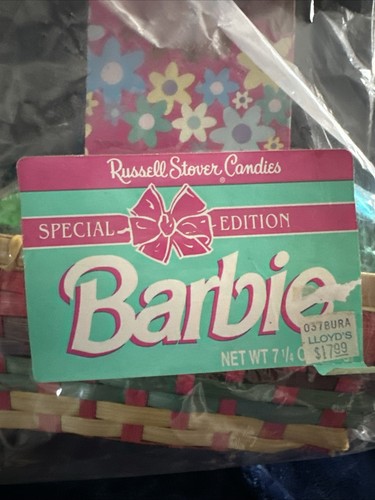 Barbie Russell Stover Candies Special Edition Easter Basket Original ...