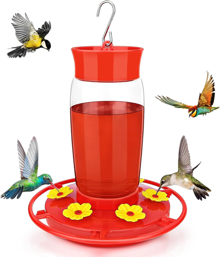 Hummingbird Feeders for Outdoors Hanging Ant and Bee Proof, Plastic Hummingbird 705353133831| eBay