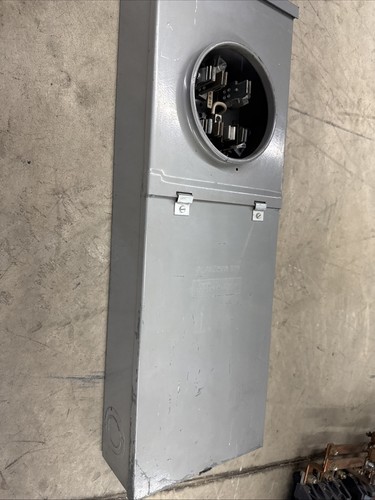 Ge 3 Phase Meter Socket Base W/Main Breaker 200A 240V W/Neutral ...