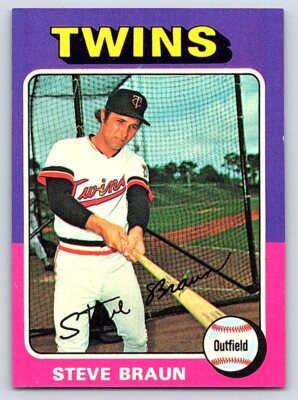 Steve Braun 1975 Topps #273 - Please see pics for cond. | eBay