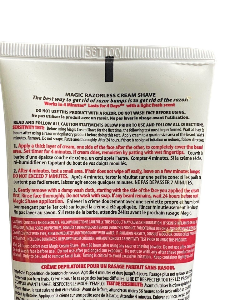 3 SoftSheen-Carson Magic Razorless Shaving Cream for Men Hair Removal ...