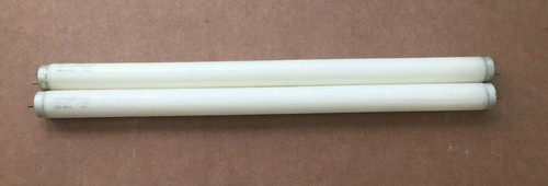 LOT OF 2 GE F15T8-CW COATED 18" LAMP 15W COOL WHITE | eBay