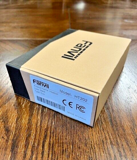 Fanvil HT202 Binaural Noise Canceling Headset - New!! | eBay