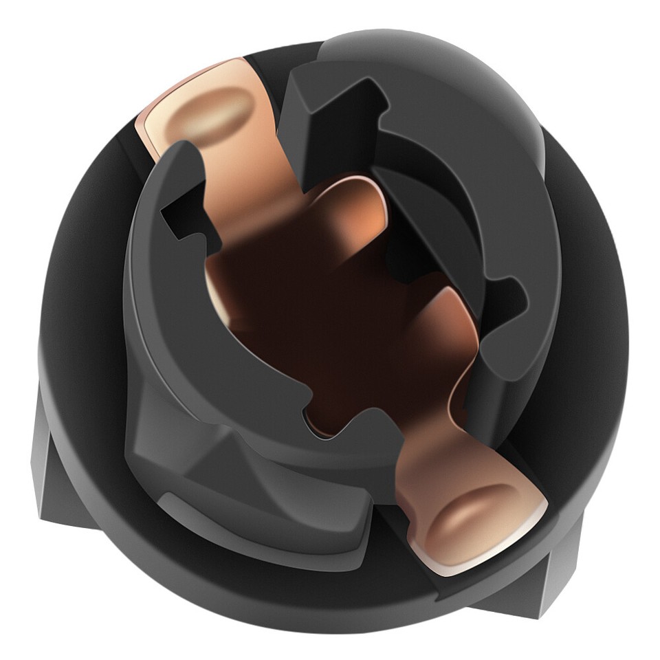 10x T5 Twist Lock Socket Instrument Panel Cluster Dash Light Bulb 58 70 ...