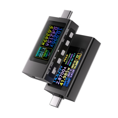 KWS-X1 Type-C Power Tester Voltage Current Meter USB-C Multimeter DC 4 ...