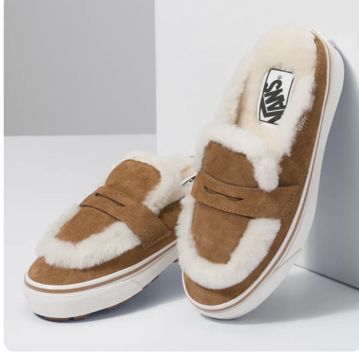 Shearling Suede Vans