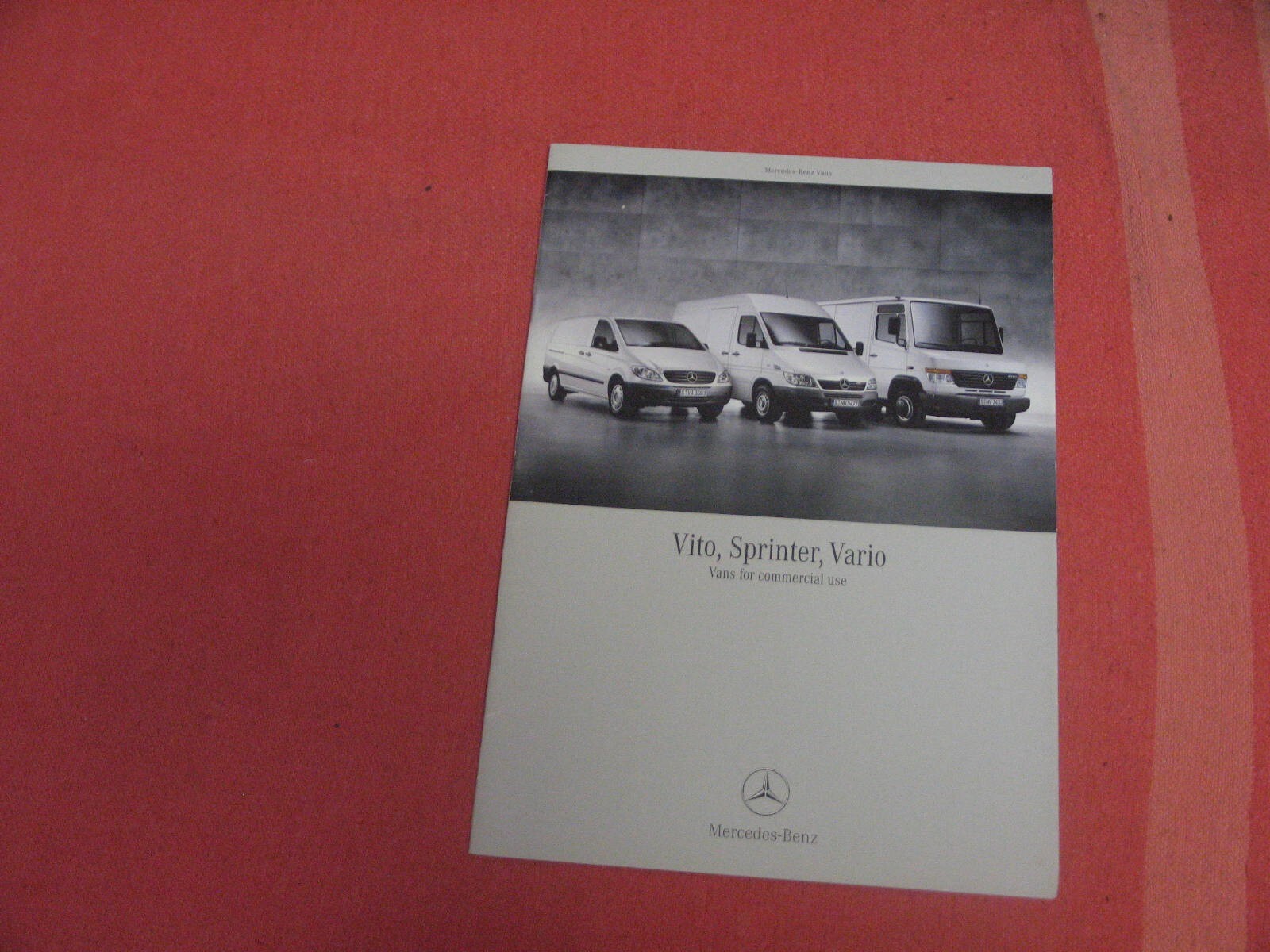 Mercedes-Benz Vito, Sprinter, Vario truck prospekt brochure 2005 | eBay