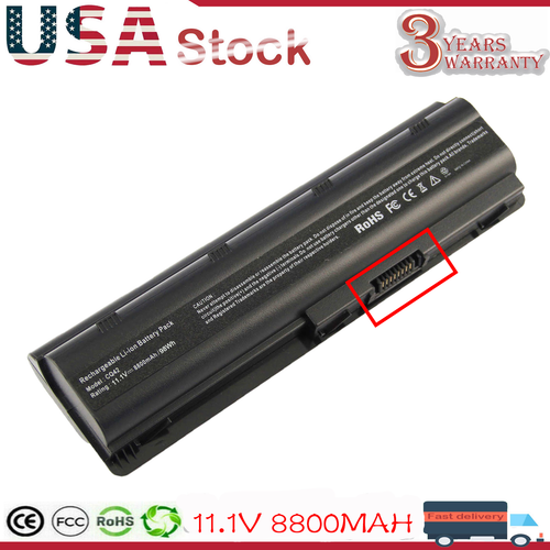 Battery for HP Pavilion dv7 dv6 dv5 g6 g7 dm4 G72 593553-001 CQ42 ...