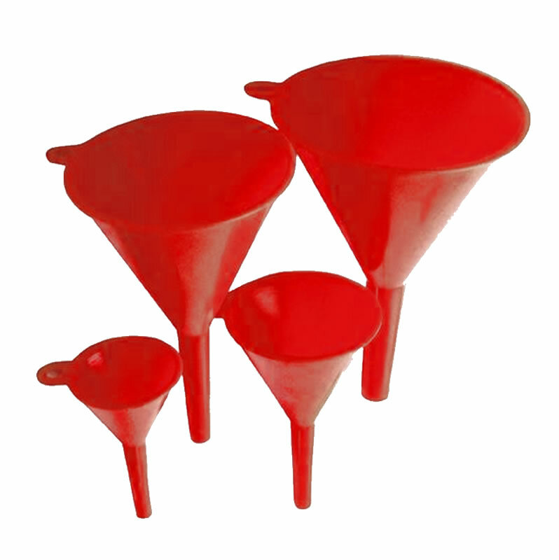 4 Piece Funnel Set Plastic Pouring Funnels 50 75 100 120 MM Kitchen ...