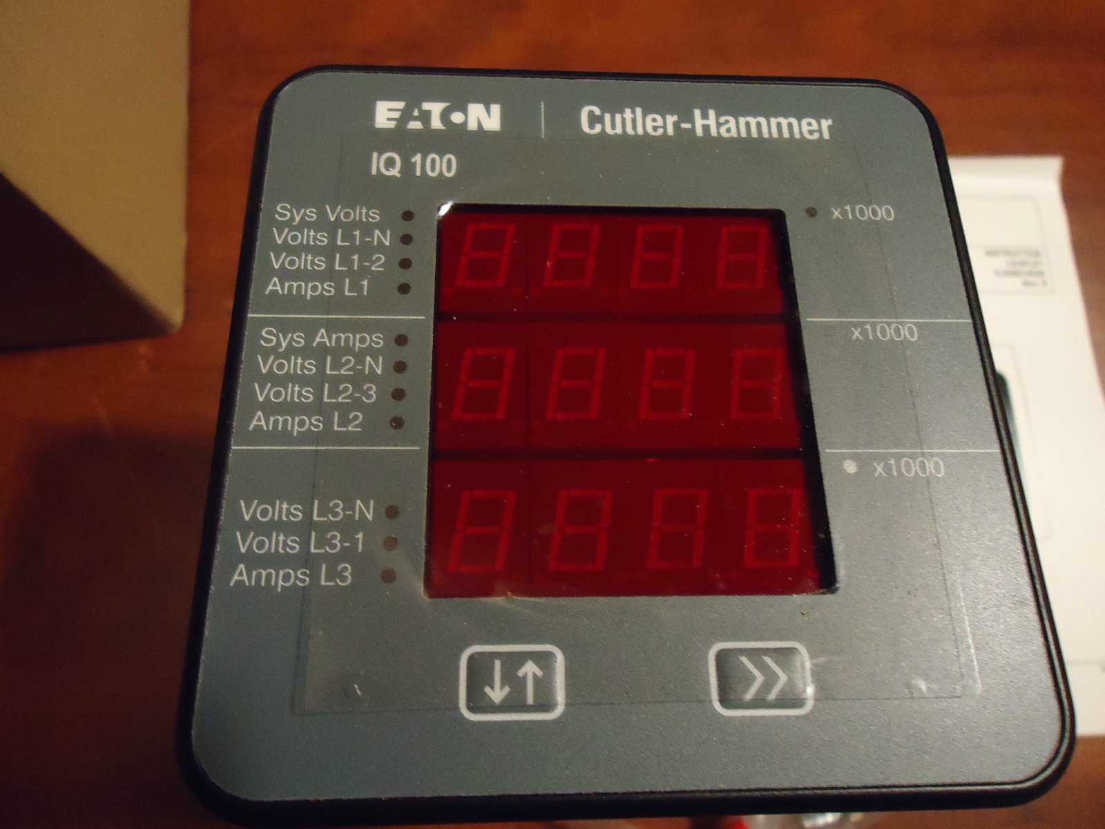 EATON IQ 100 METER 100 CAT # IQ110S44A5CP2 for sale online | eBay