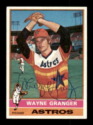 1976 Topps #516 Wayne Granger AUTOGRAPHED!! Astros 235036 | eBay