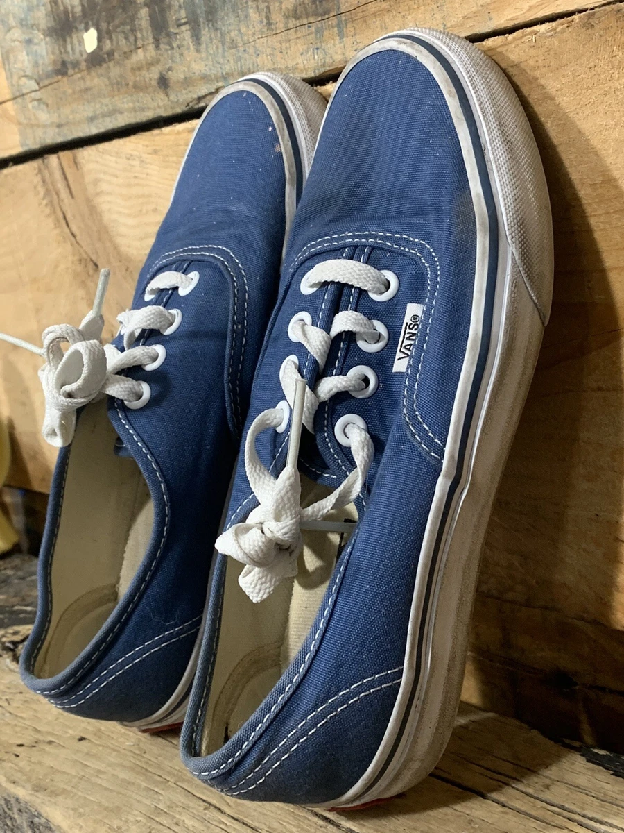 Vans Authentic Skate Shoe Blue