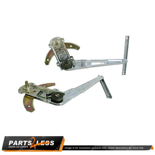 Right & Left Front Window Regulator for Holden Rodeo TF A 07/1988-02/ ...