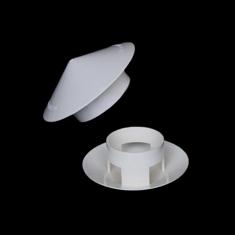 PVC rain cap Ventilated cap Ventilation cap Pipe cap vent Roof DIY 75 ...