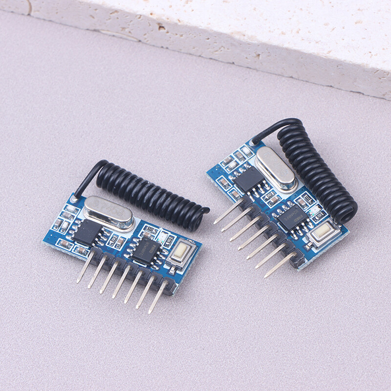 433mhz RF Receiver Learning Code Decoder Module 433 mhz Wireless 4CH ...
