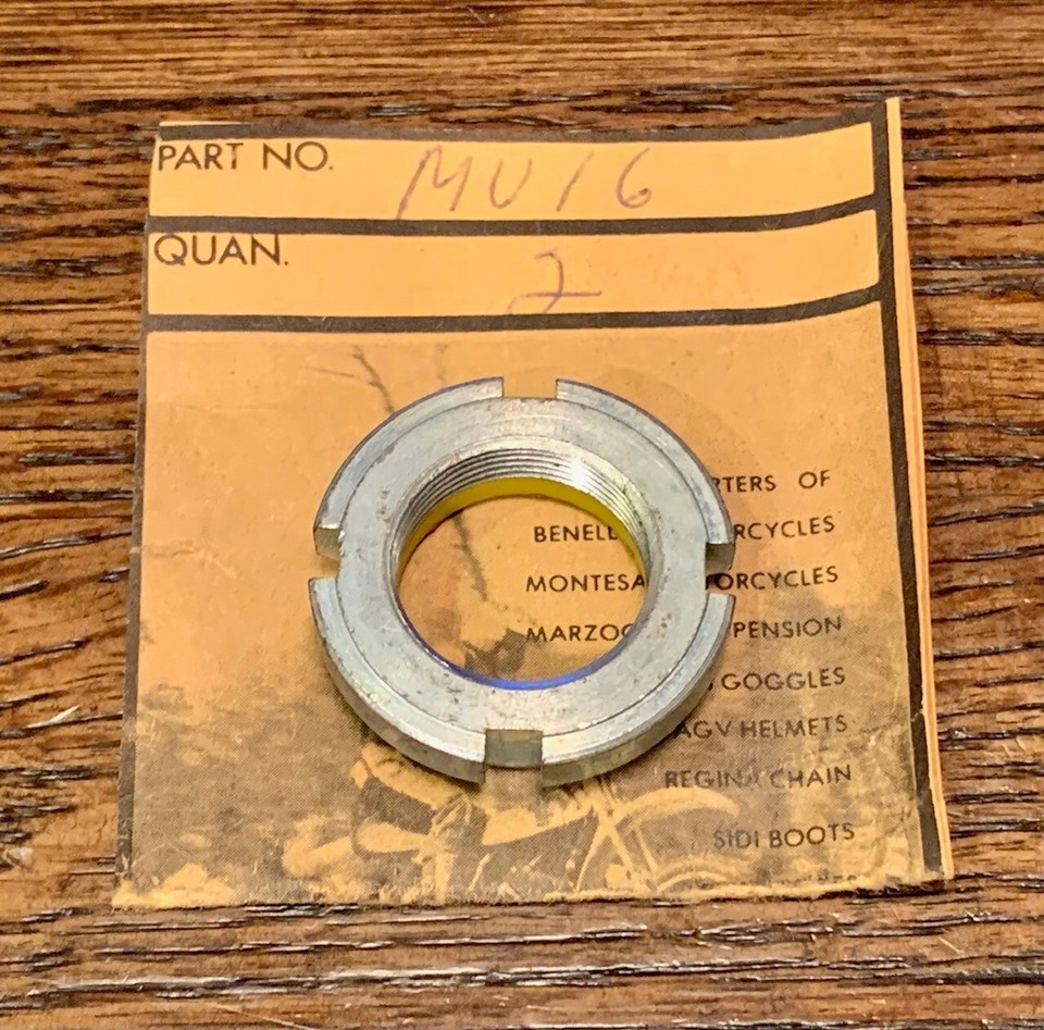 Wards Riverside Benelli Mojave 260cc & 360cc Swingarm Axle Nut *NOS* | eBay