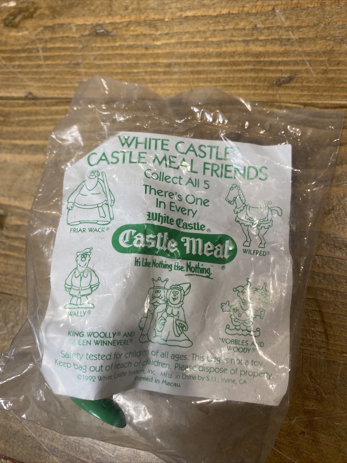 White Castle King Wally Toy | eBay