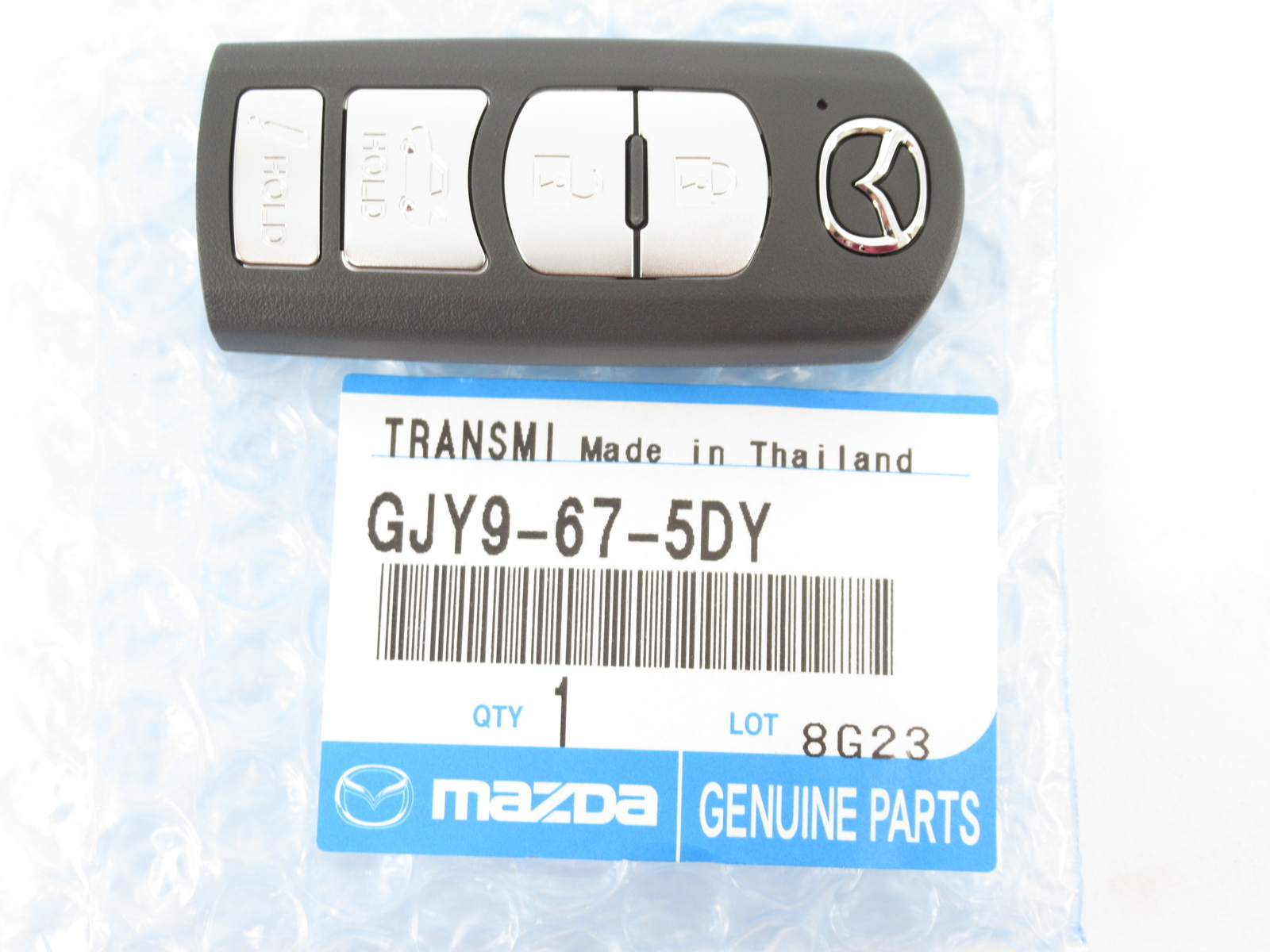 Genuine OEM Mazda GJY9-67-5DY Keyless Entry Key Fob Transmitter MX-5 ...