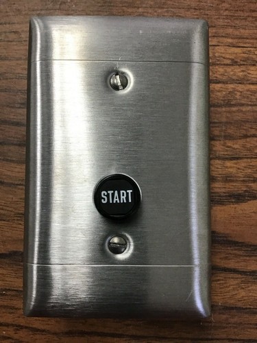 Square D Series A Control Station Class 9001 BF107 Stainless Plate ...