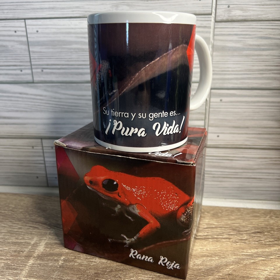 Yoga Frog Costa Rica Ceramic Coffee Mug Cup 12 OZ | eBay