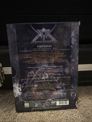 Firewind Live Premonition 2CD/DVD Box Gus G Mystic Prophecy | eBay
