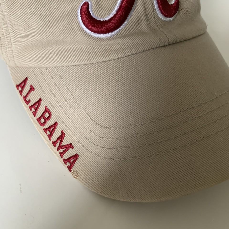 Alabama Crimson Tide Logo Russell Tan Adj Hat | eBay