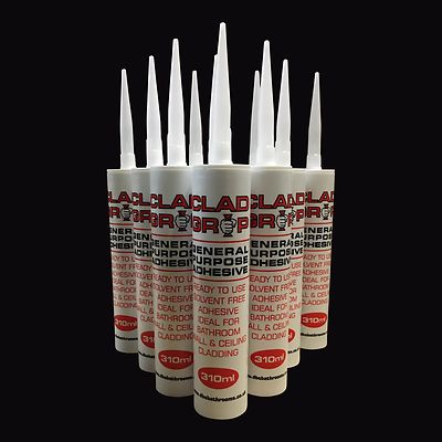 Clad Grip General Purpose Glue Bathroom Panels & Ceiling Cladding ...