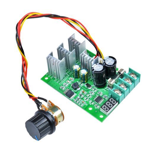 30A DC6-60V PWM Motor Speed Controller Module Dimmer Current Regulator+ ...