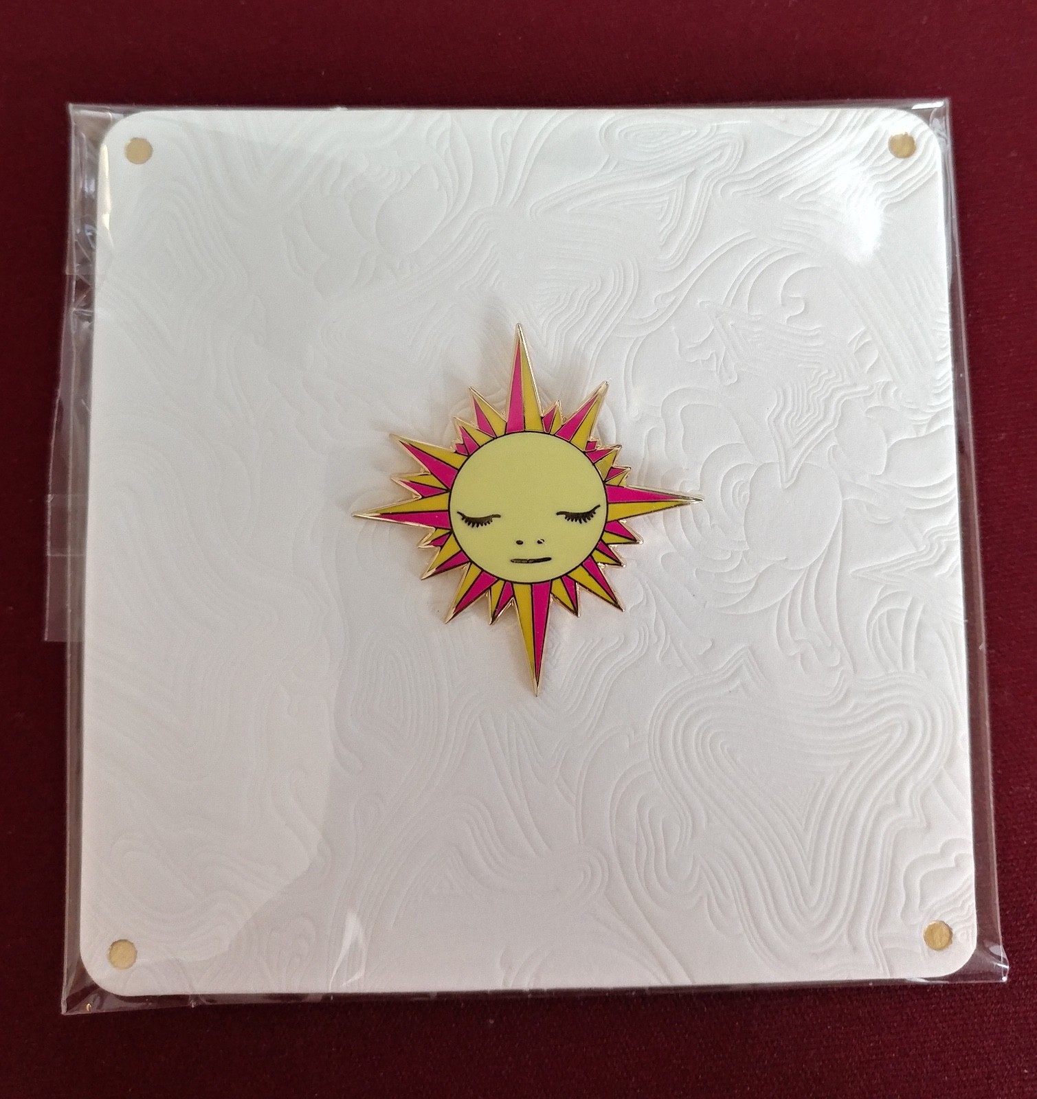 READY TO SHIP! JAMES JEAN Enamel Lapel Pin THE AZIMUTH SUN - Limited Ed ...