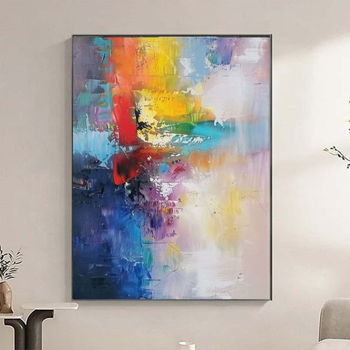 Original Pure hand painted Oil Painting Abstract Modern Decoration Room ...