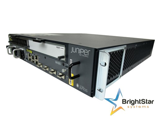 Juniper MX80-AC Router | MIC-3D-20GE-SFP | Dual AC Power Supplies | Fan ...