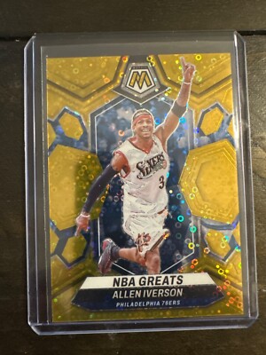 23-24 Panini NBA Greats Allen Iverson True Gold /10 | eBay
