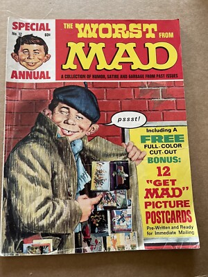 Mad Magazine Special #12 / Worst from Mad With Postcards VG Shipping ...