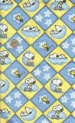 OOP! SNOOPY BABY SQUARES - BTFQ - 18"X22" | eBay