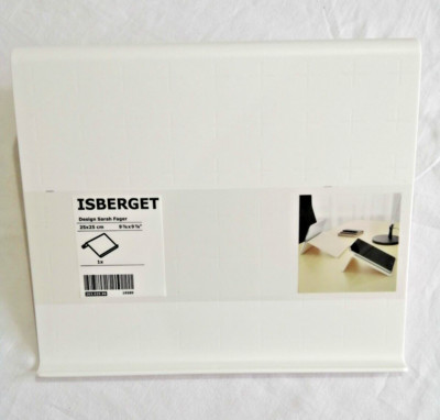 Ikea Isberget white tablet stand 2 way laptop notebook book display ...