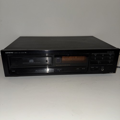 Vintage Onkyo DX-1700 CD Player August 1989 Audiophile 80s Compact Disc ...