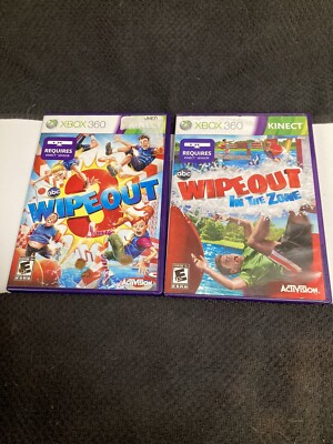 Wipeout: In the Zone (Microsoft Xbox 360, 2011) And Wipeout 3 ...