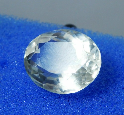 6.25 Cts Natural Untreated Oval Cut White citrine Loose Gemstone Y 321 ...