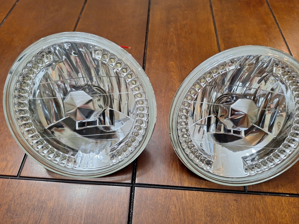 Custom Vintage VW Volkswagen Bug Bus Super Beetle Led Drl Headlights 70 ...