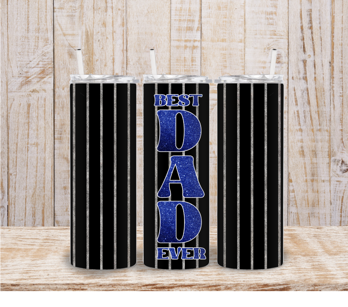 20oz Best Dad Tumbler, Father Tumbler, Greatest Father, No. 1 Dad Mug ...