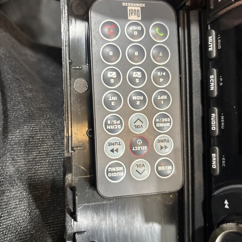 DUAL XDM6350 CAR STEREO FACEPLATE & REMOTE ONLY OEM🟠 | eBay