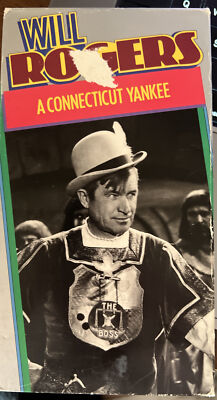 A Connecticut Yankee (VHS) Rare 1931 comedy stars Will Rogers, Myrna ...
