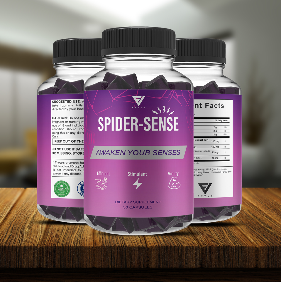 Spider Sense Gummies SpiderSense Advanced Supplement (1 Month Supply ...