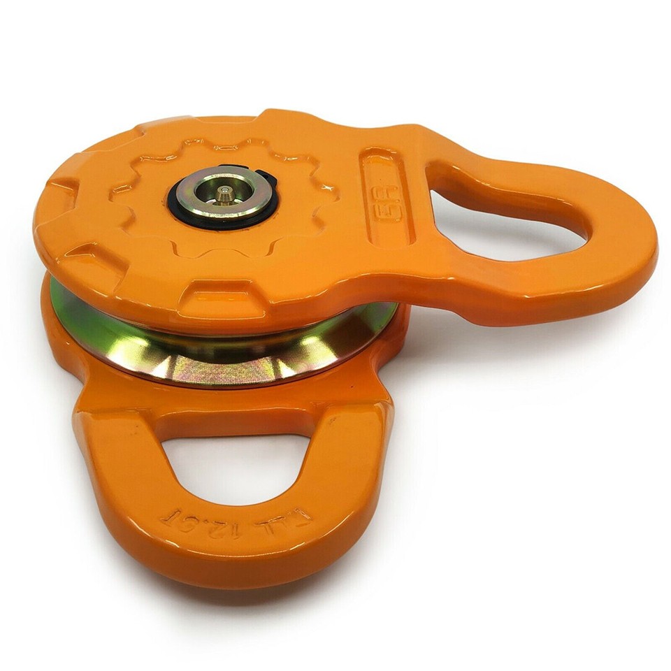 For Synthetic or Steel Cable Snatch Block 25 Ton | Winch Pulley | eBay
