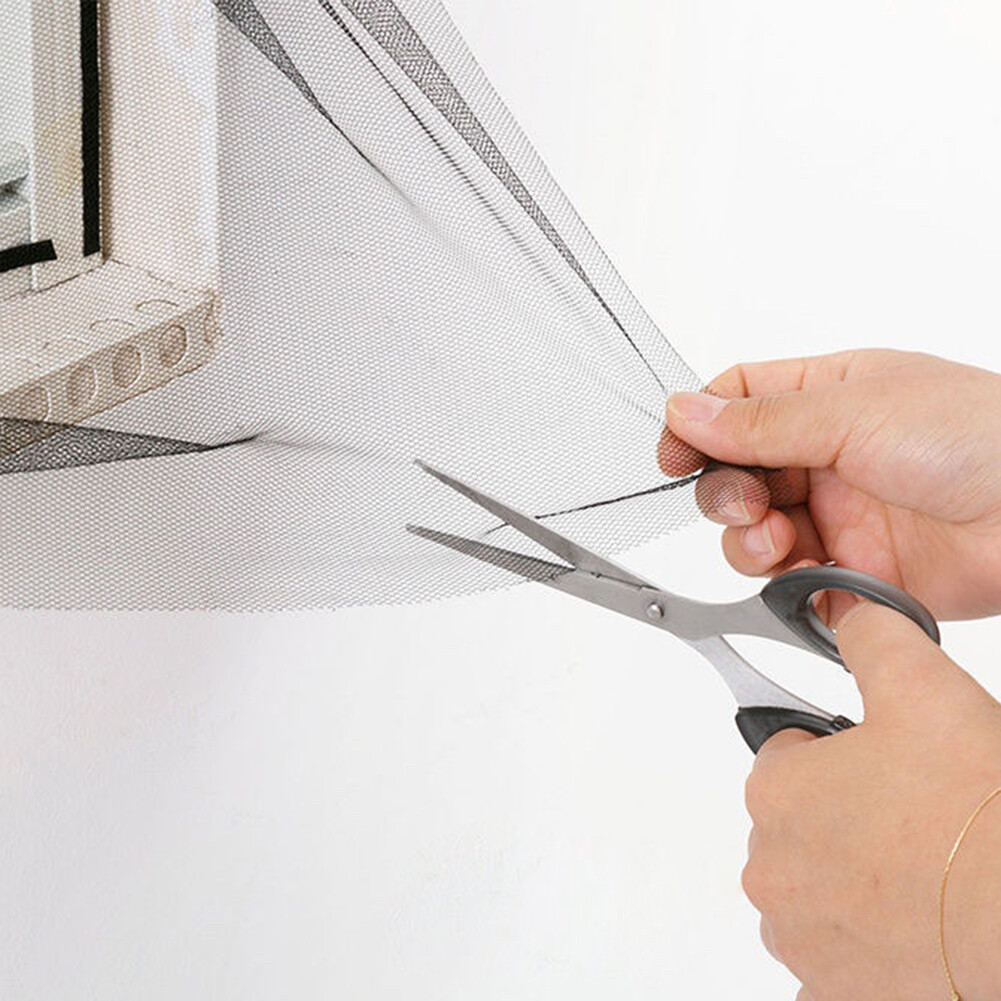 Fly Screen Window Polyester Anti Fly Mosquito Net Home Protector(1.3*1 ...