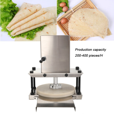Electric 22cm Tortilla Dough Press Tortilla Maker Dough Roller Sheeter ...