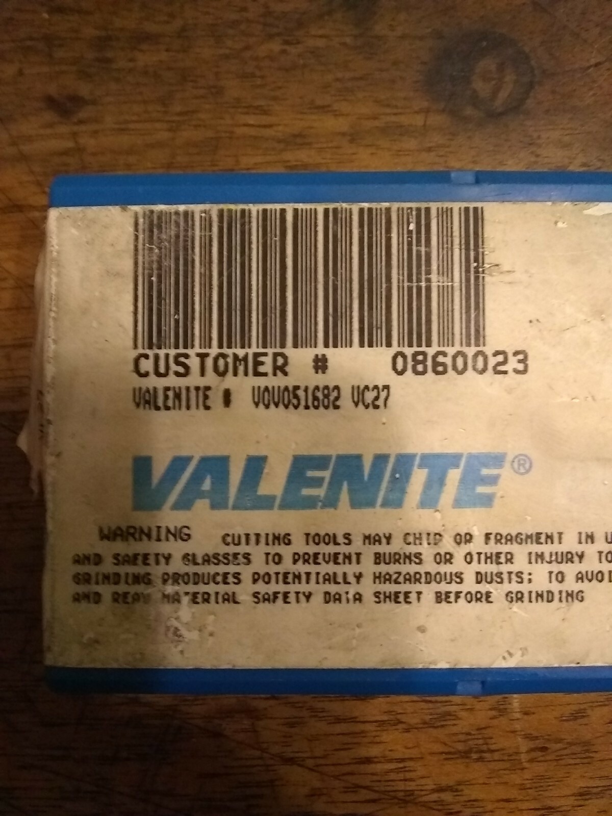 Valenite GRADE VC-27 Carbide Insert 6 INSERTS | eBay