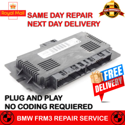BMW FRM3 FRM3R REPAIR SERVICE E90 E70 E81 MINI R56 Footwell Module ...