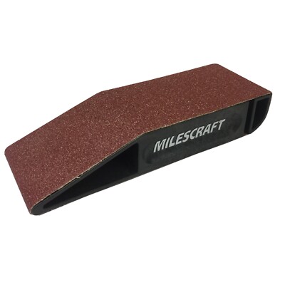 Hand sanding block for belts - 2.5" wide - Milescraft Sand Devil 2 ...