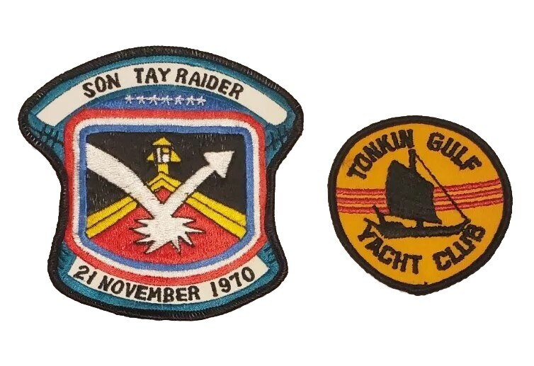 US Army Vietnam Veteran Son Tay Raiders Tonkin Gulf Yacht Club Patch ...